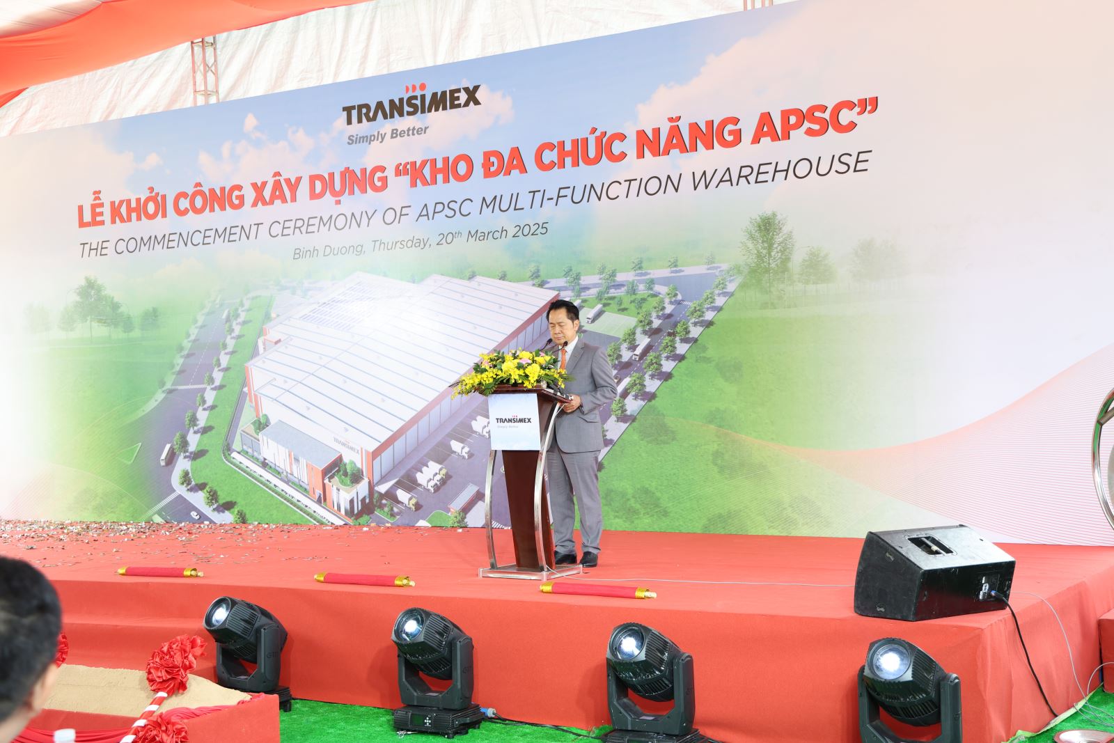 Công ty Cổ phần chuỗi cung ứng AP (Công ty con của Công ty Cổ phần Transimex) tổ chức Lễ khởi ...